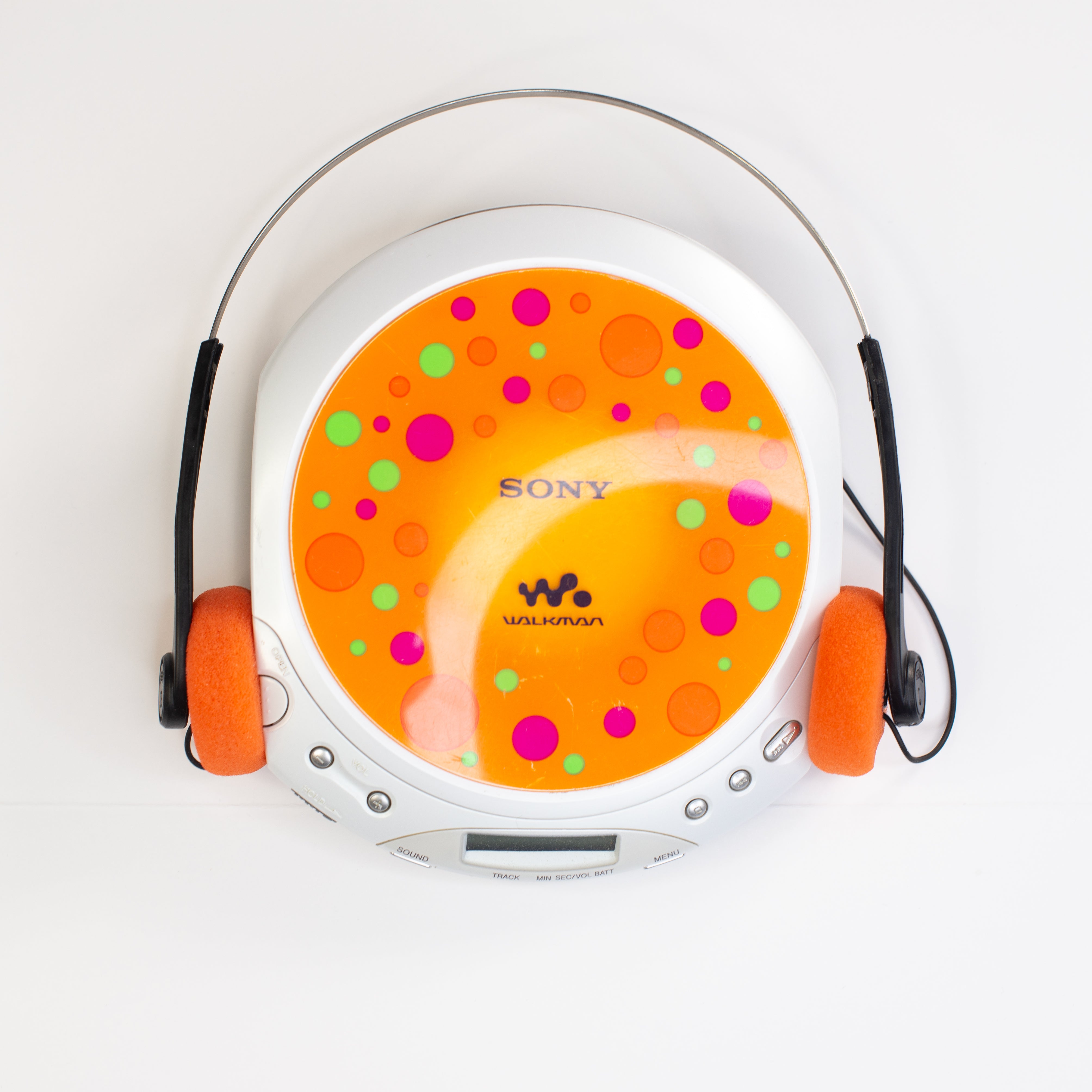 SONY D-EQ550 ORANGE PORTABLE CD PLAYER – High Fidelity Vinyl