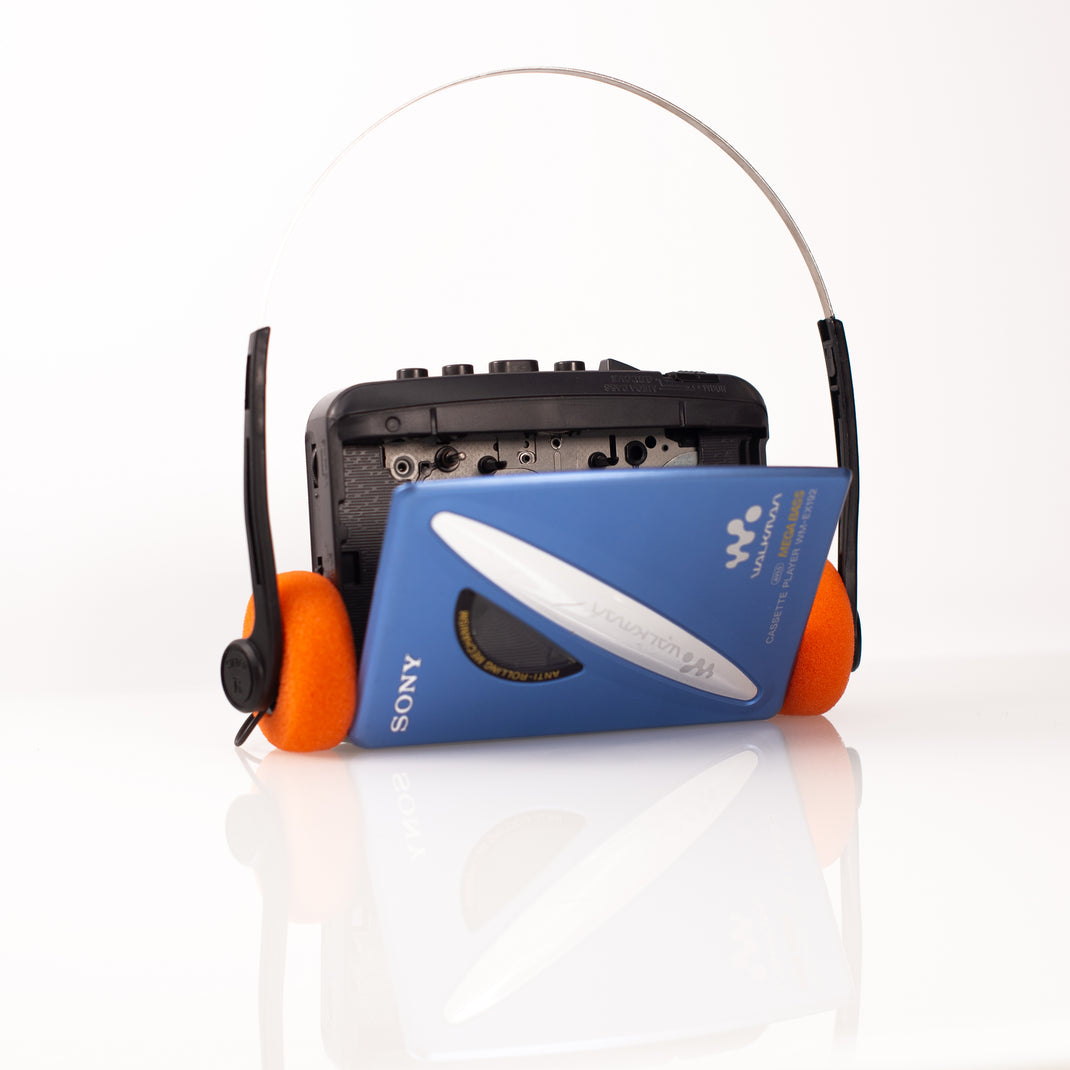 SONY WALKMAN BLUE WM-EX192 PORTABLE CASSETTE PLAYER – High Fidelity Vinyl