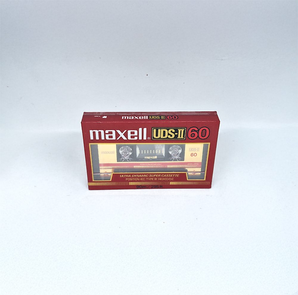 Maxell - UDS-II 60 - Blank Cassette Tape – High Fidelity Vinyl