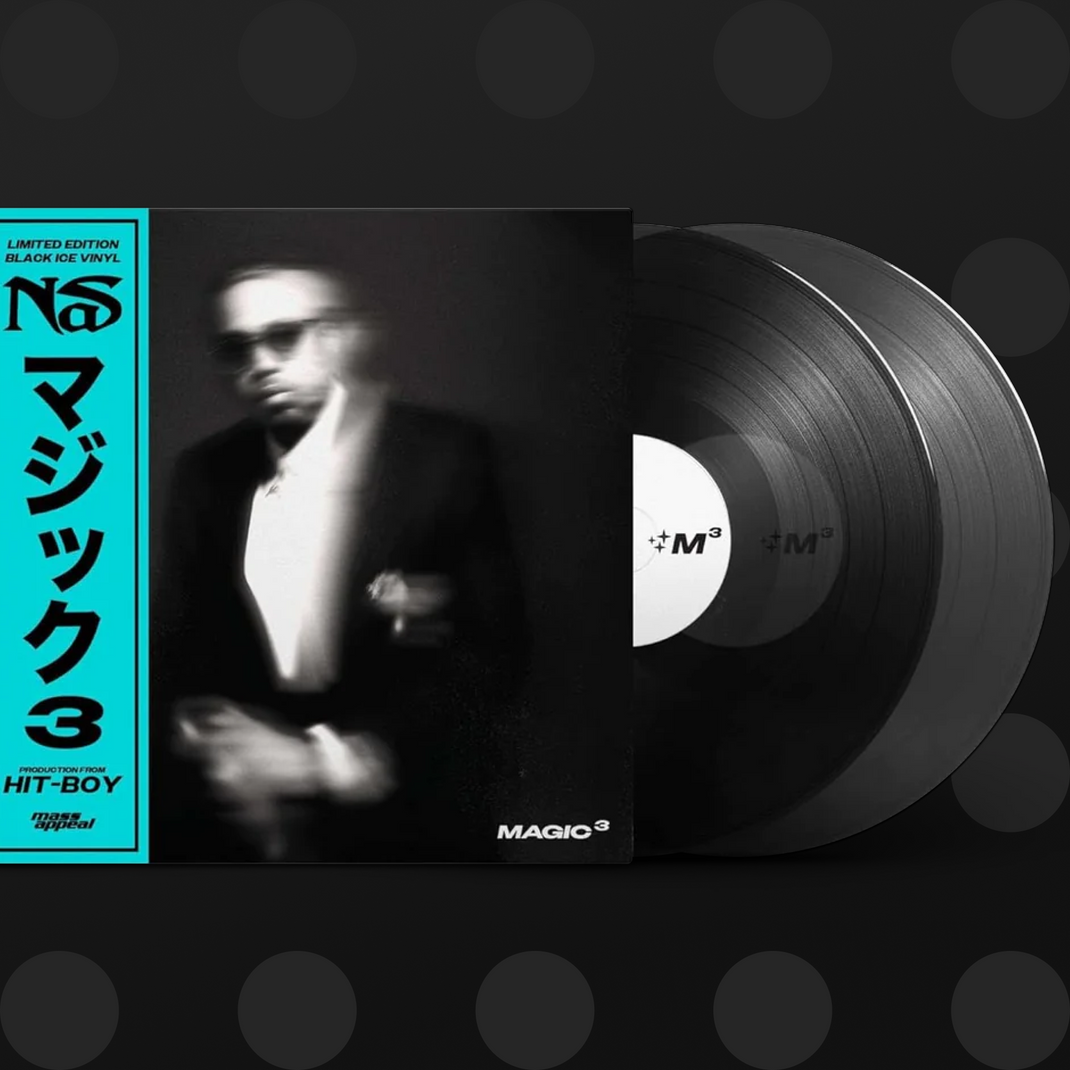 NAS - MAGIC 3 (BLACK ICE COLOUR VINYL) – High Fidelity Vinyl