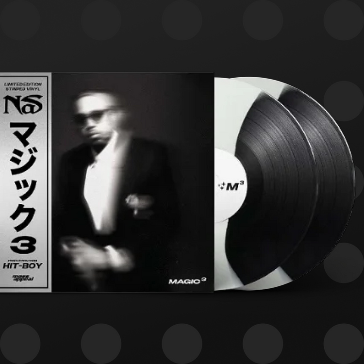 NAS - MAGIC 3 (STRIPED BLACK AND WHITE VINYL) – High Fidelity Vinyl