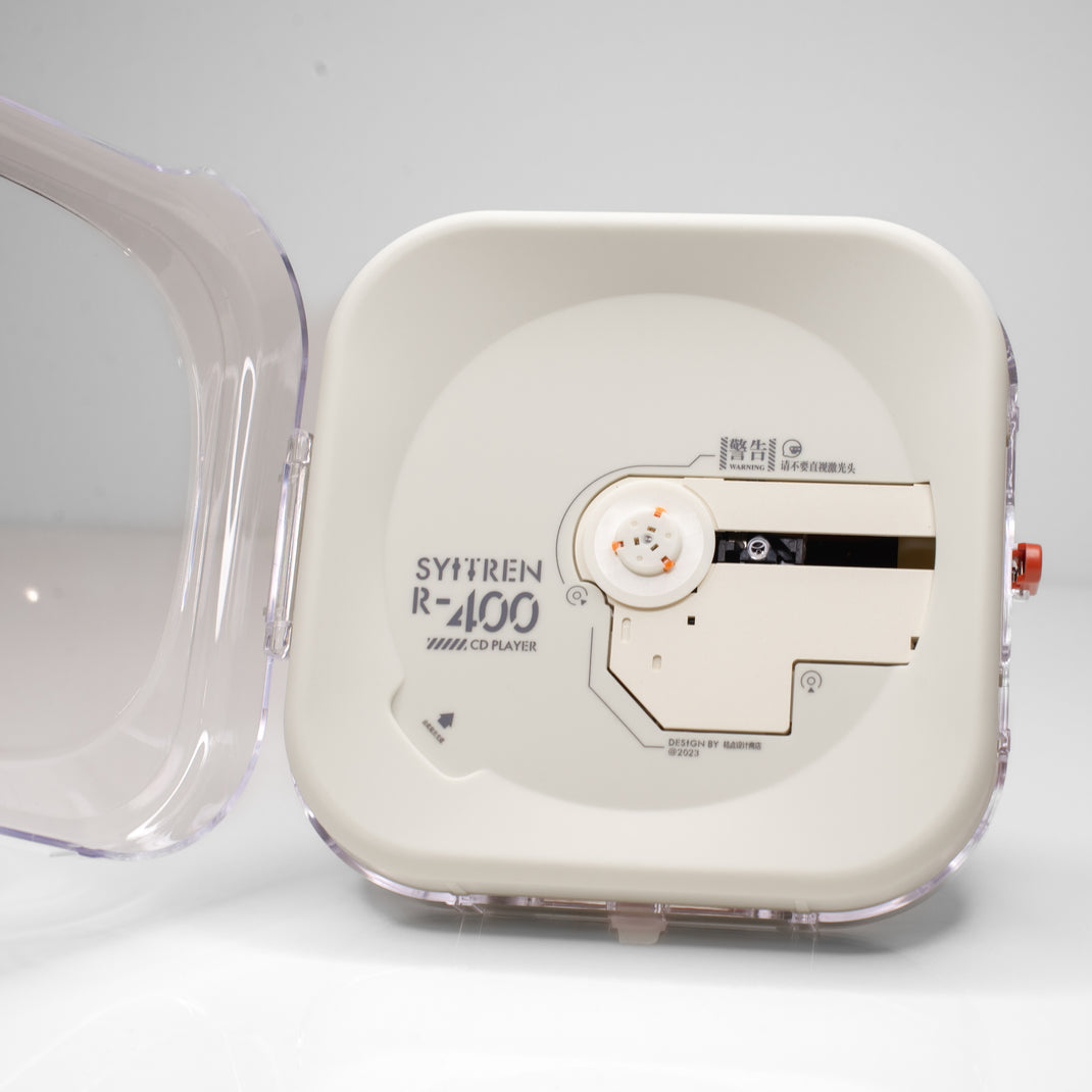 SYITREN R400 Bluetooth CD Player Kit - White – High Fidelity Vinyl