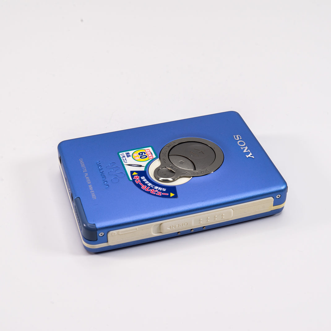 SONY WALKMAN WM-EX621 BLUE PORTABLE CASSETTE PLAYER – High Fidelity Vinyl