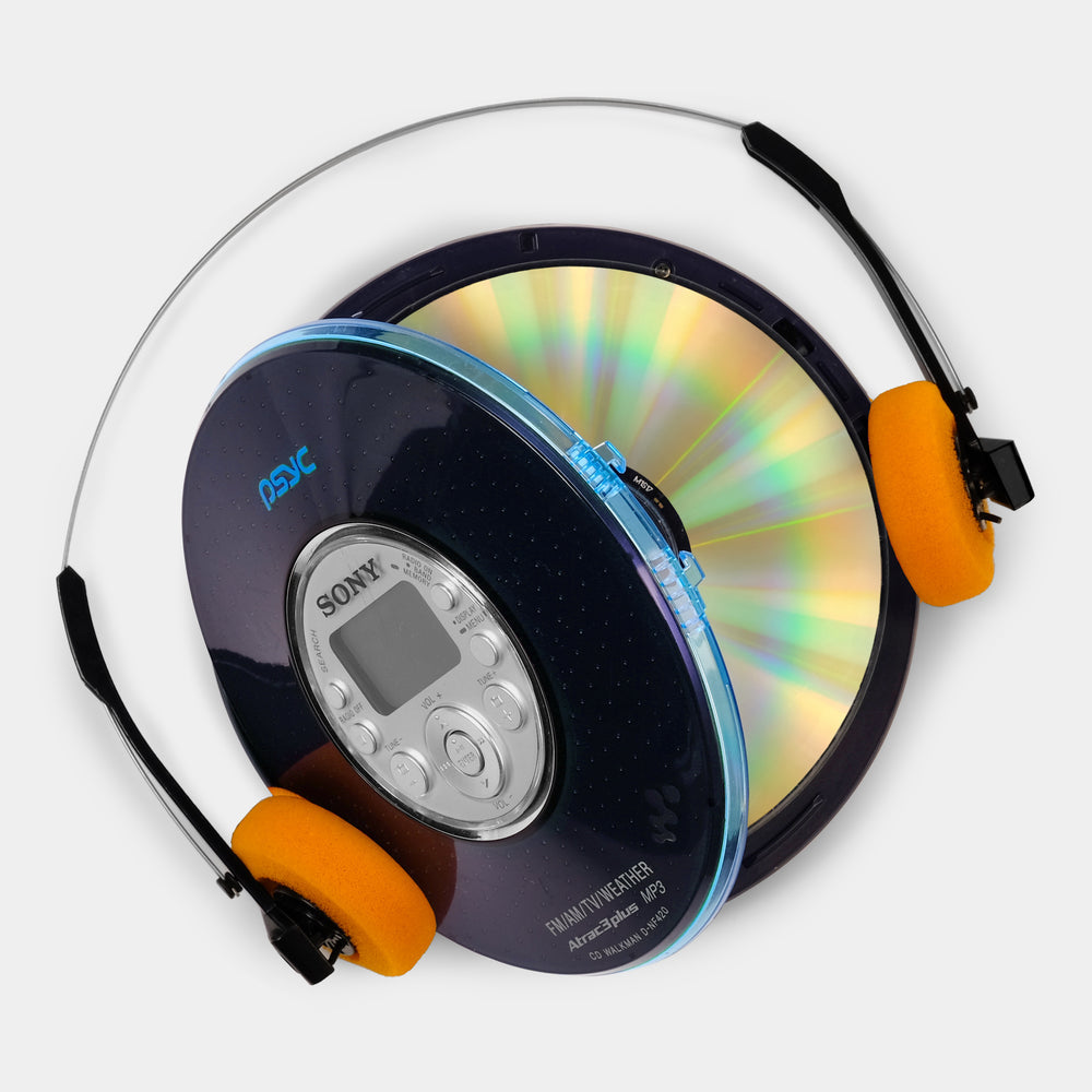 SONY Atrac3 Plus BLUE WALKMAN D-NF420 TV/AM/FM PORTABLE CD PLAYER – High Fidelity Vinyl